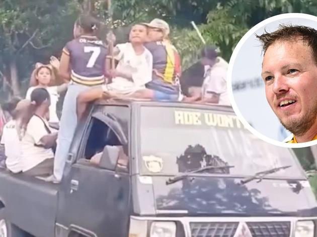 „Der Panzer“: Indonesien-Insel vor WM im DFB-Fieber