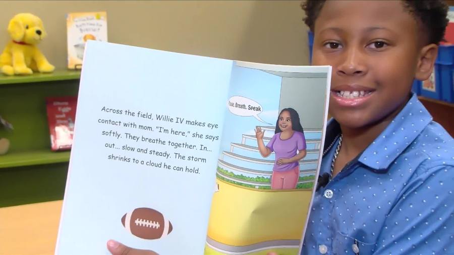 Standout student: 10-year-old author shares anxiety journey in children ...