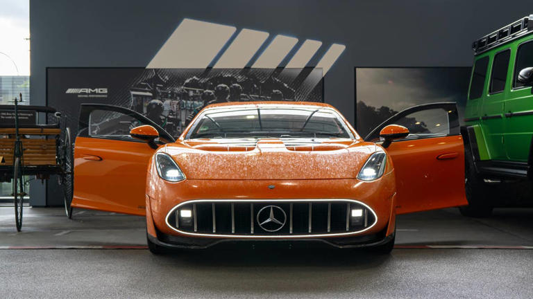I rode shotgun in the Mercedes-AMG Concept AMG GT XX: Here’s my first ...