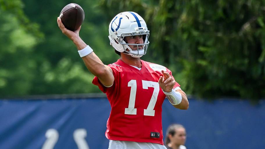 Colts' Daniel Jones held back from full participation in minicamp