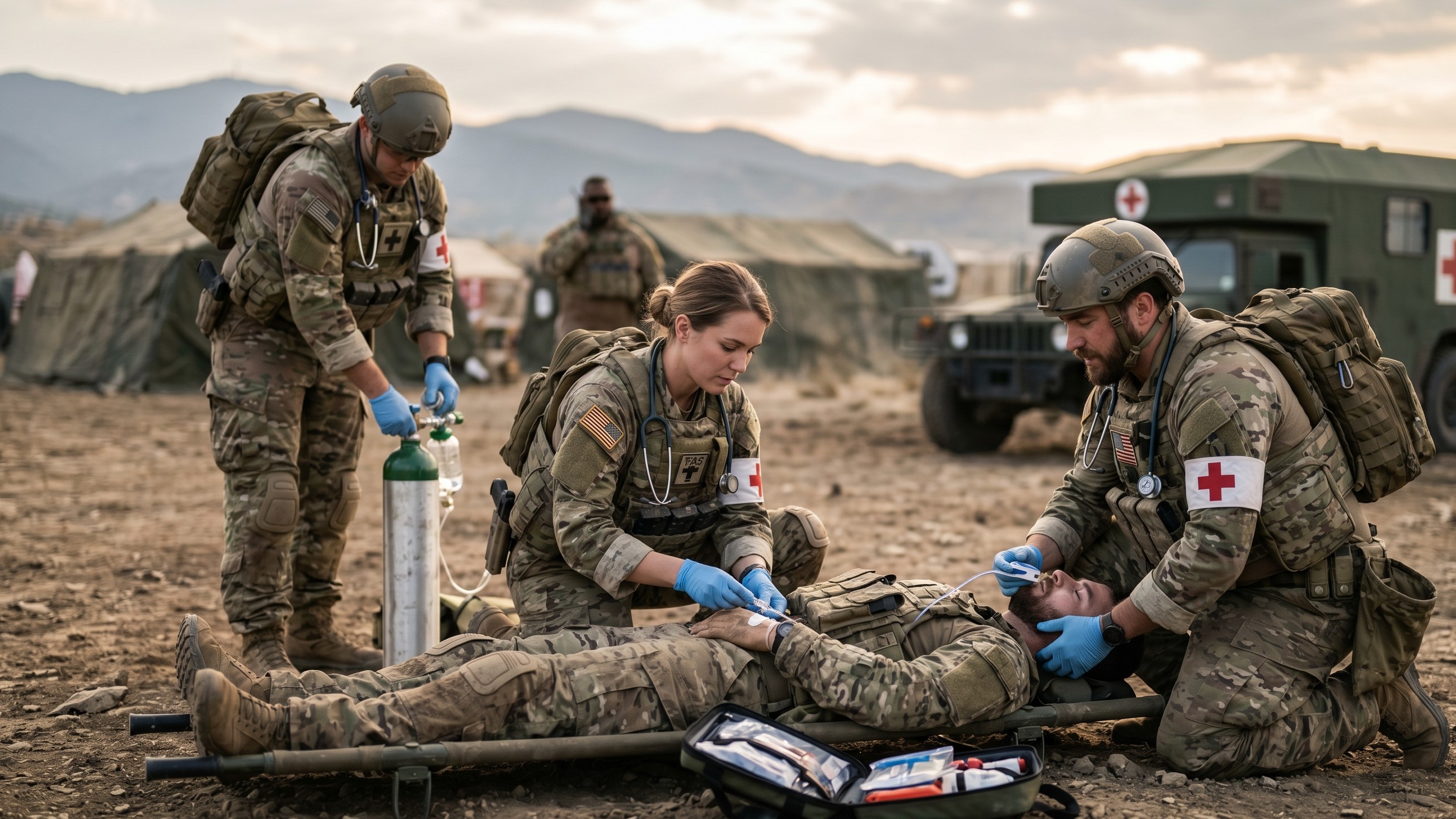 Battlefield medics started giving wounded soldiers lollipops during ...
