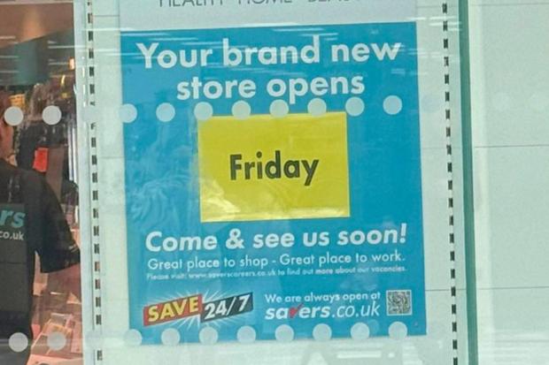 Signs appear teasing new store coming to busy Renfrew shopping centre