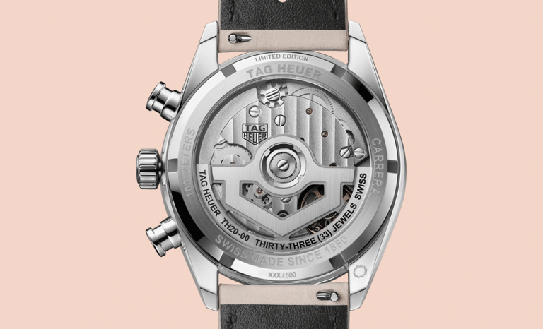 TAG Heuer ose le sable : la Carrera Glassbox réinvente le chronographe ...