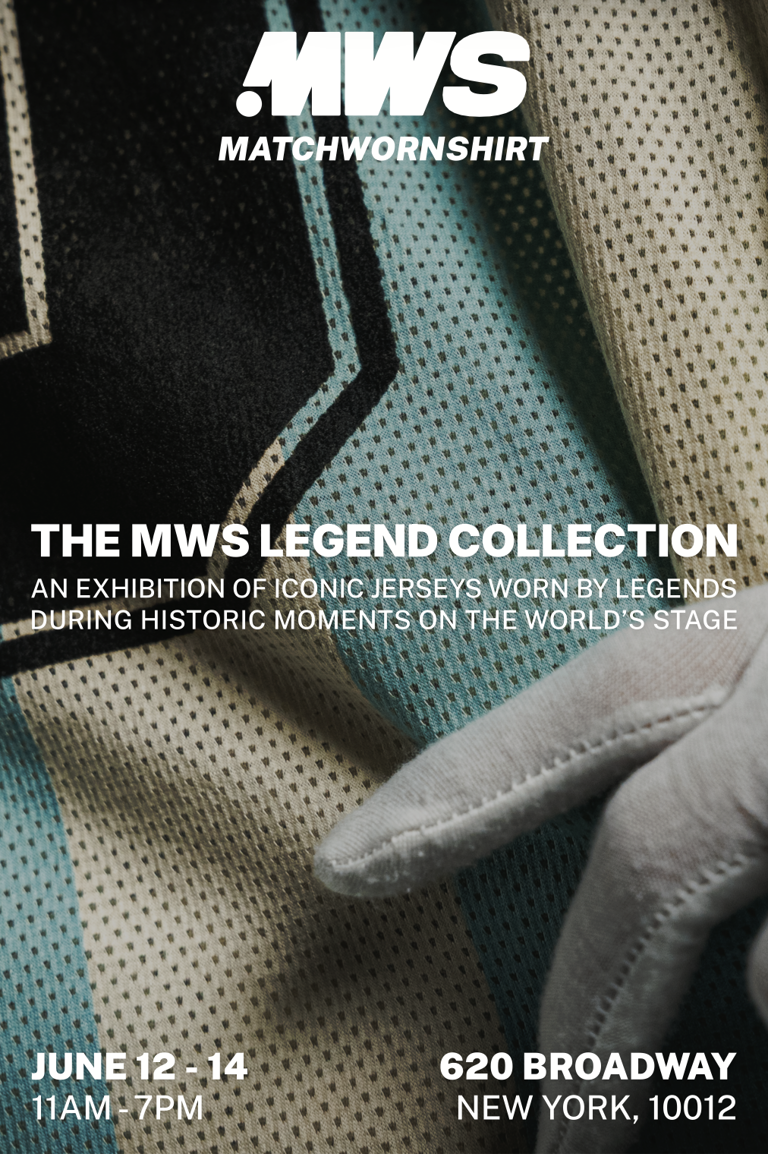 MatchWornShirt Legends Collection pop-up, NYC