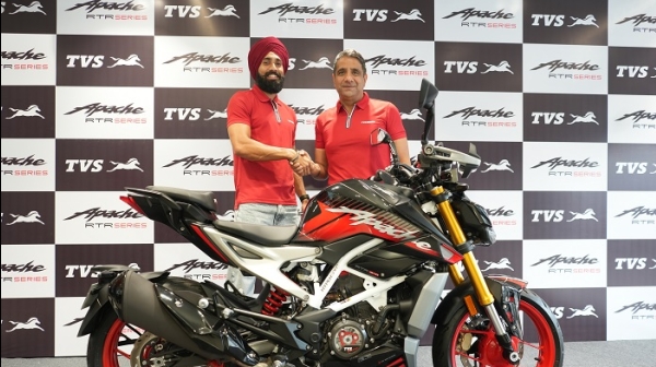 TVS Motor Company honours India's fastest sprinter Gurindervir Singh ...
