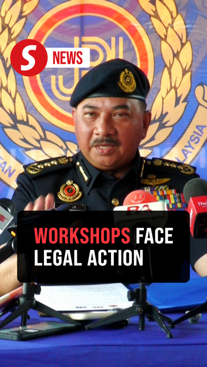 JPJ studying possible legal action against workshops doing illegal M ...