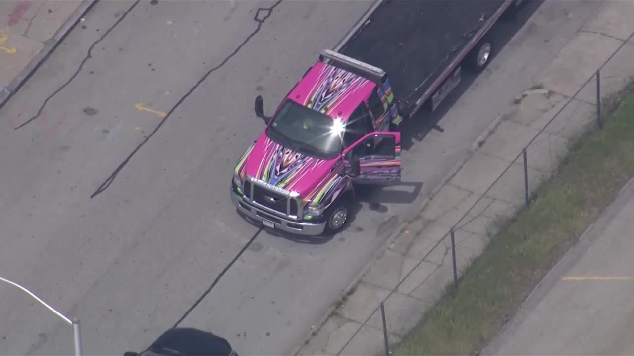 Sky 5: Police investigate fatal tow truck crash in Worcester