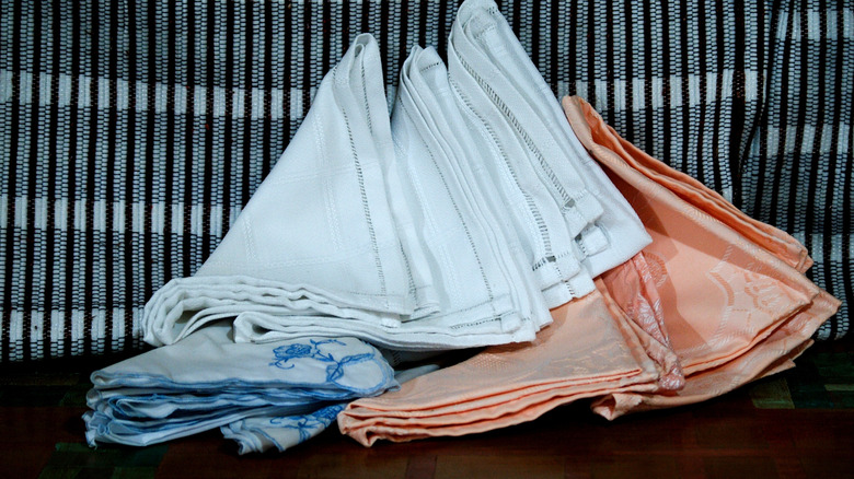 The easy way to brighten any room with vintage linens
