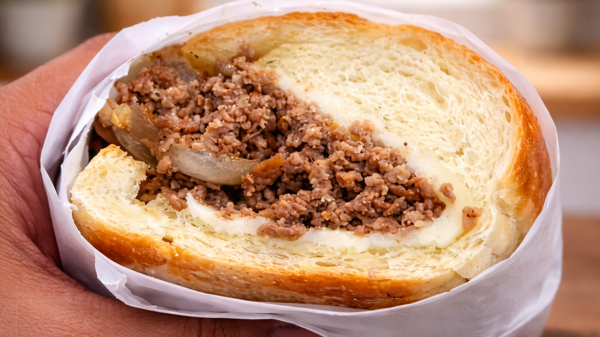 How to make a classic cheesesteak sandwich