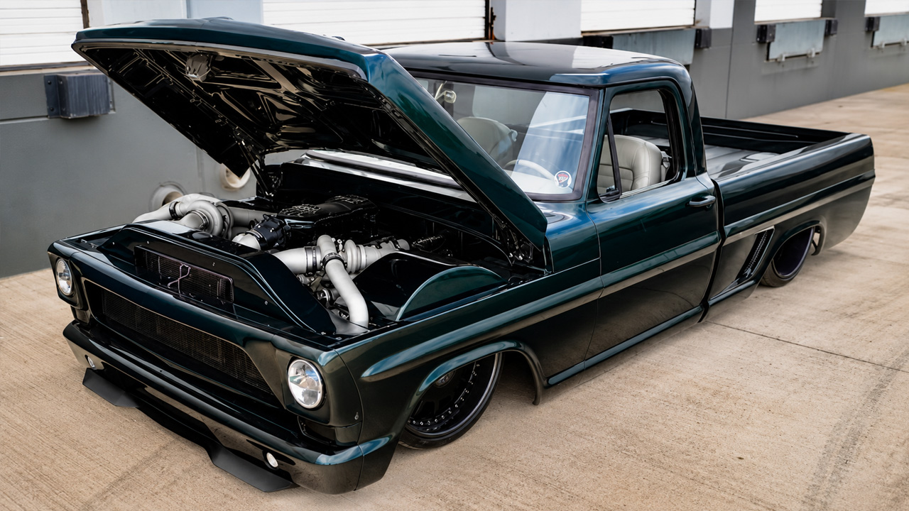 800HP twin-turbo Ford F100 truck built to dominate