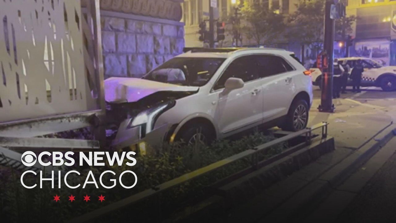 CTA K-9 security unit involved in crash in downtown Chicago