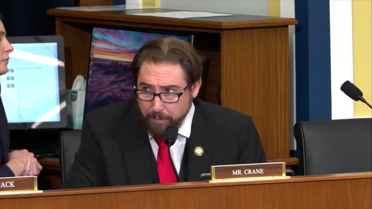 'That's a ridiculous question': MAGA Rep. Eli Crane gets put in his ...