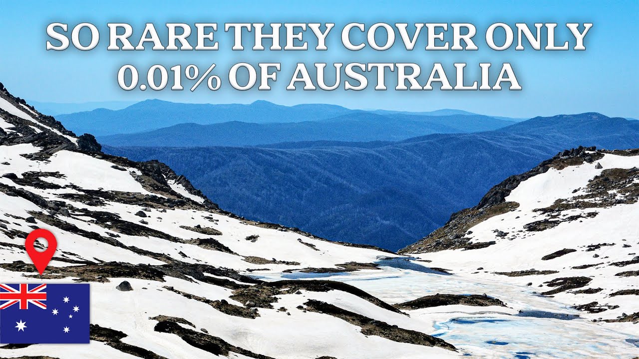 The rarest frozen landscape on Earth: Australia's iconic Snowy Alps