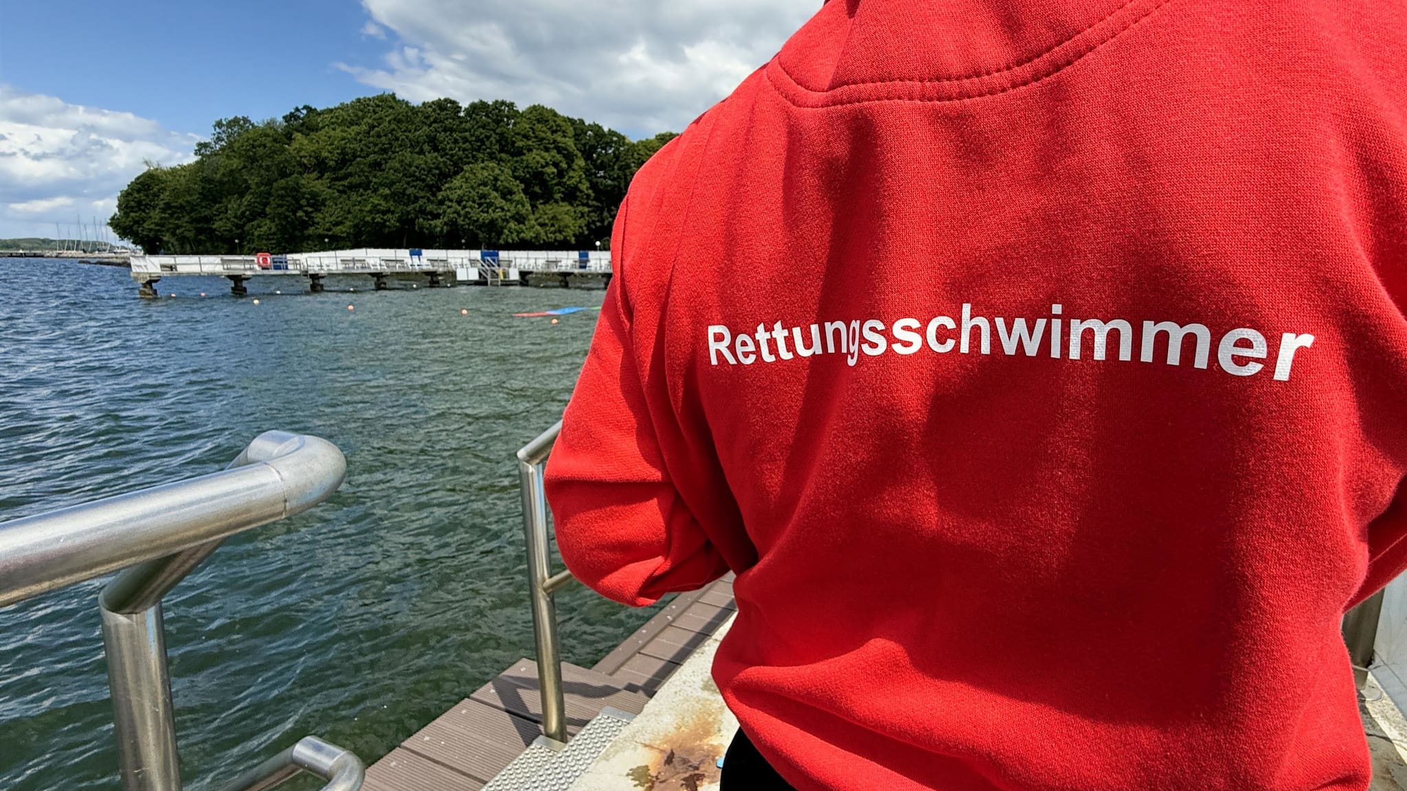 Phosphor in der Seebadeanstalt: "Keine Panik!"