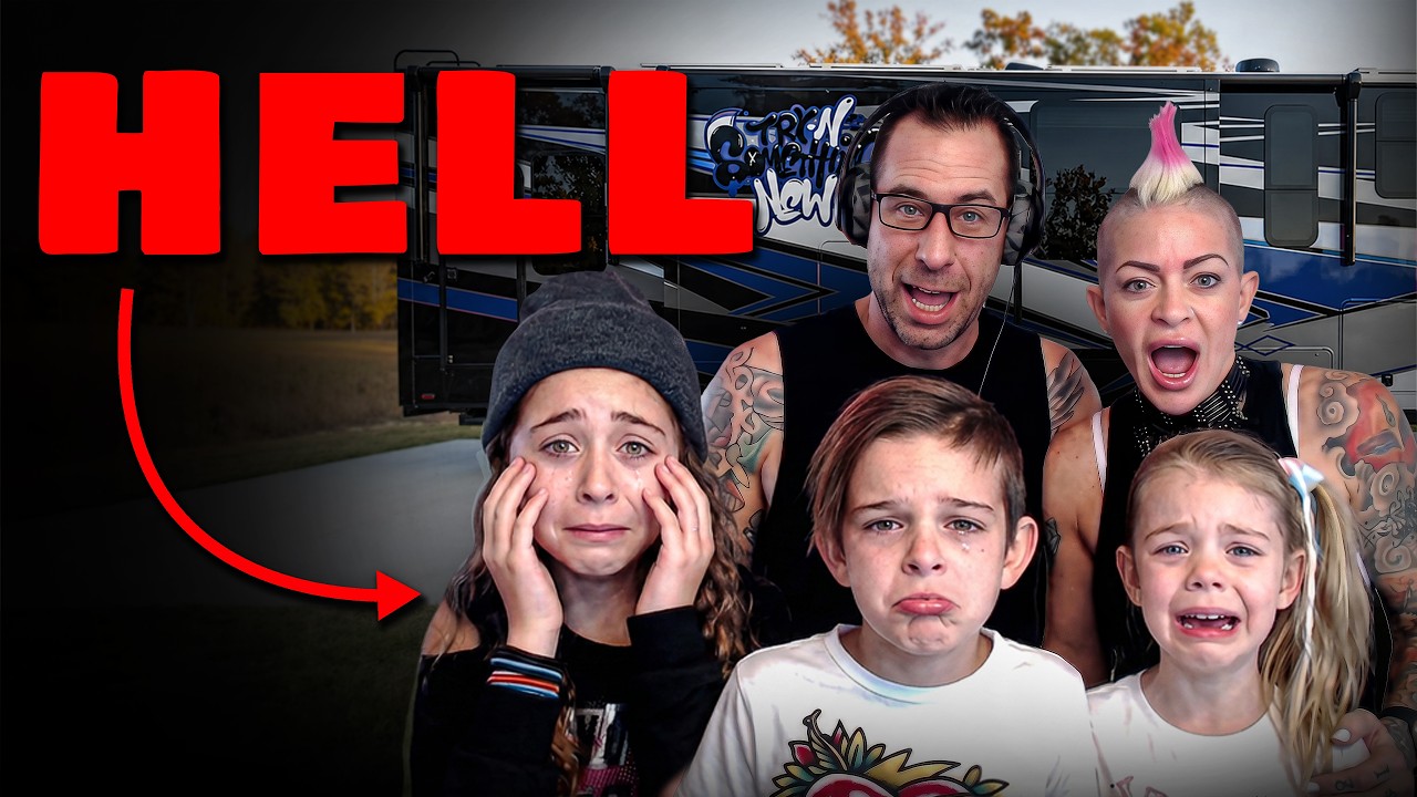Reality of van life parenting