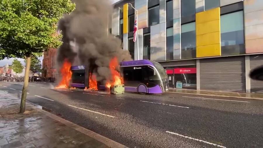 Attempted beheading attack in Northern Ireland sparks widespread unrest ...