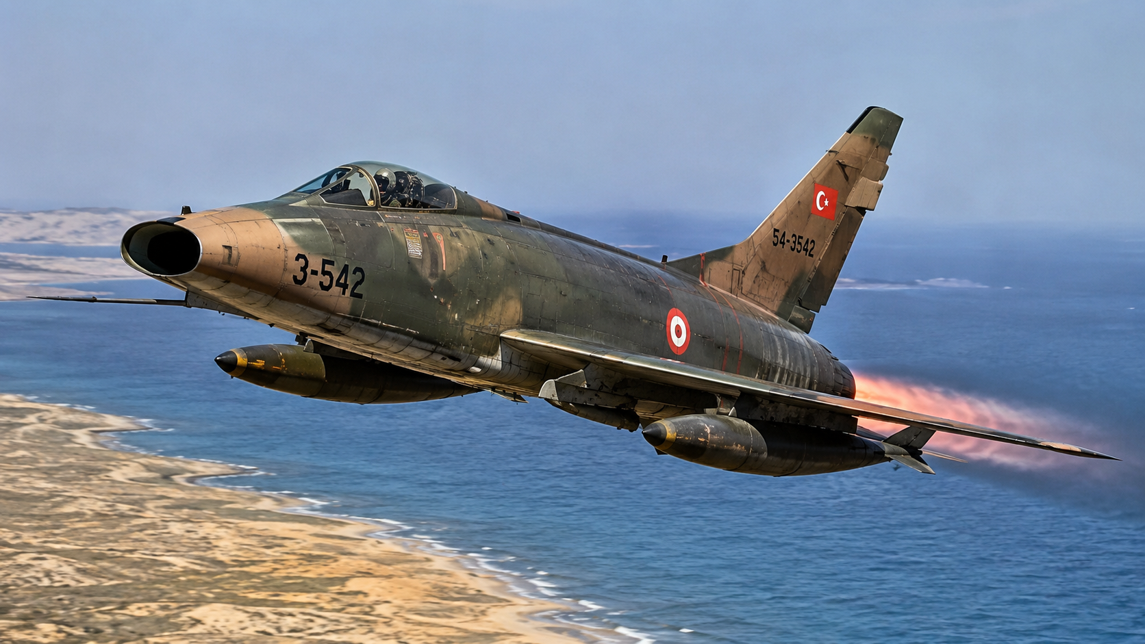 The F-100 Super Sabre - America’s hot rod lived a long and dangerous ...