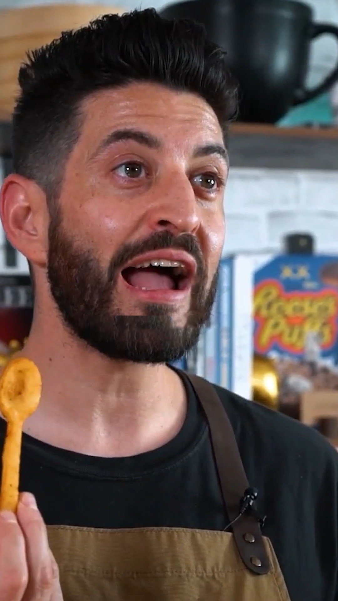 Potato engineering: Jenga towers & fry spoons