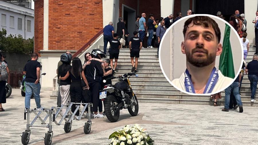 Nuoro, il rombo delle moto per l'addio a Luigi Canna