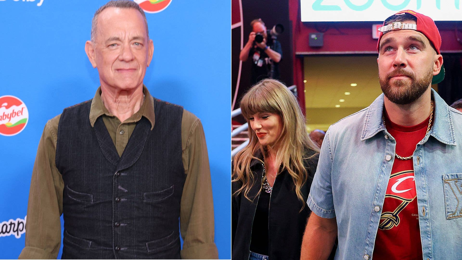 Tom Hanks' 8-word warning to Travis Kelce ahead of marriage to Taylor Swift