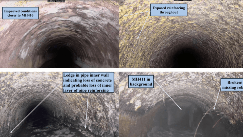 Emergency repairs underway on corroded, weak spot of Potomac ...