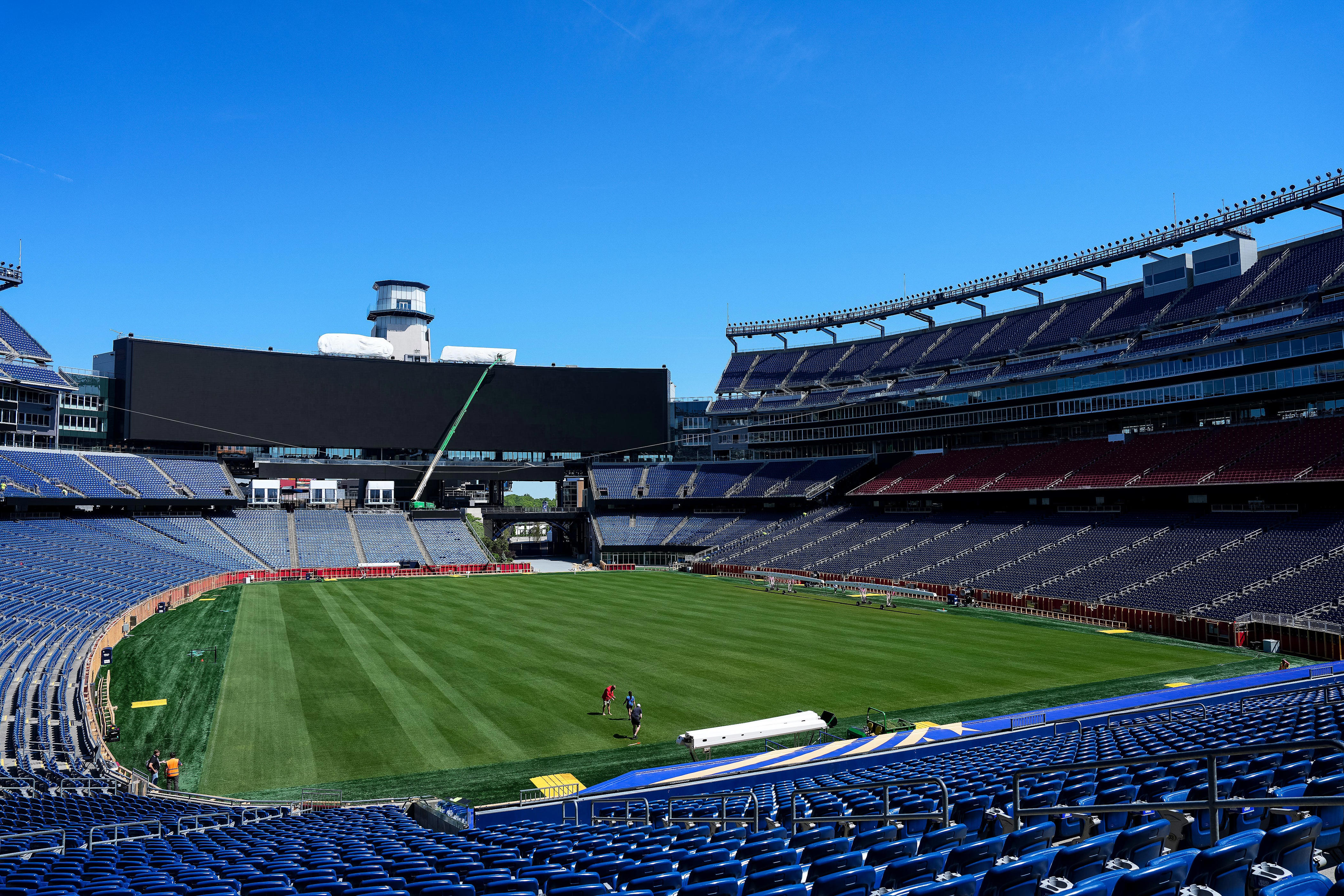 Is FIFA changing turf at Gillette Stadium for 2026 World Cup?