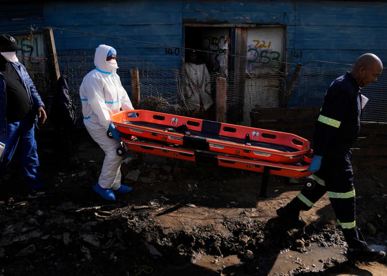 Multiple attackers kill 12 people in mass shooting in Johannesburg