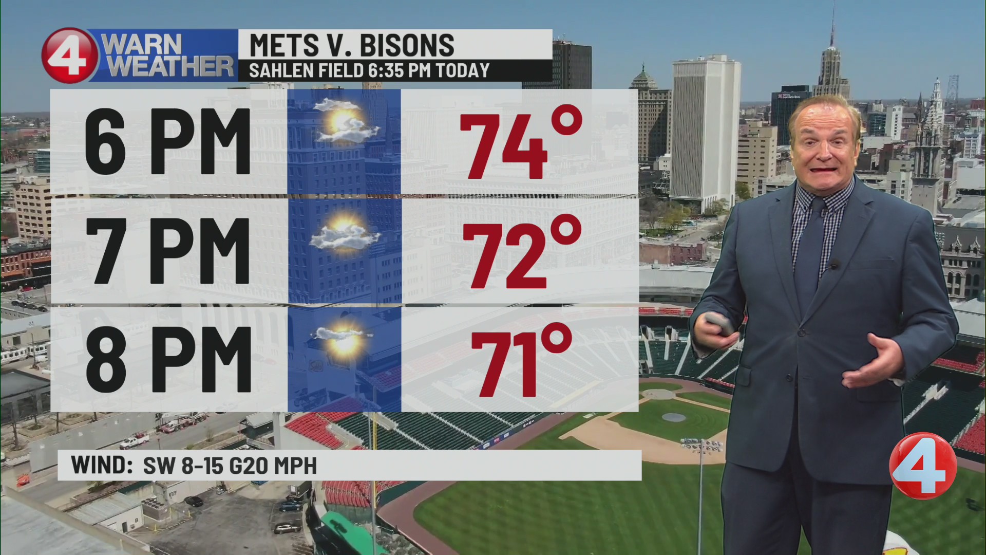 Buffalo weather update: 9 a.m., 6/10/26