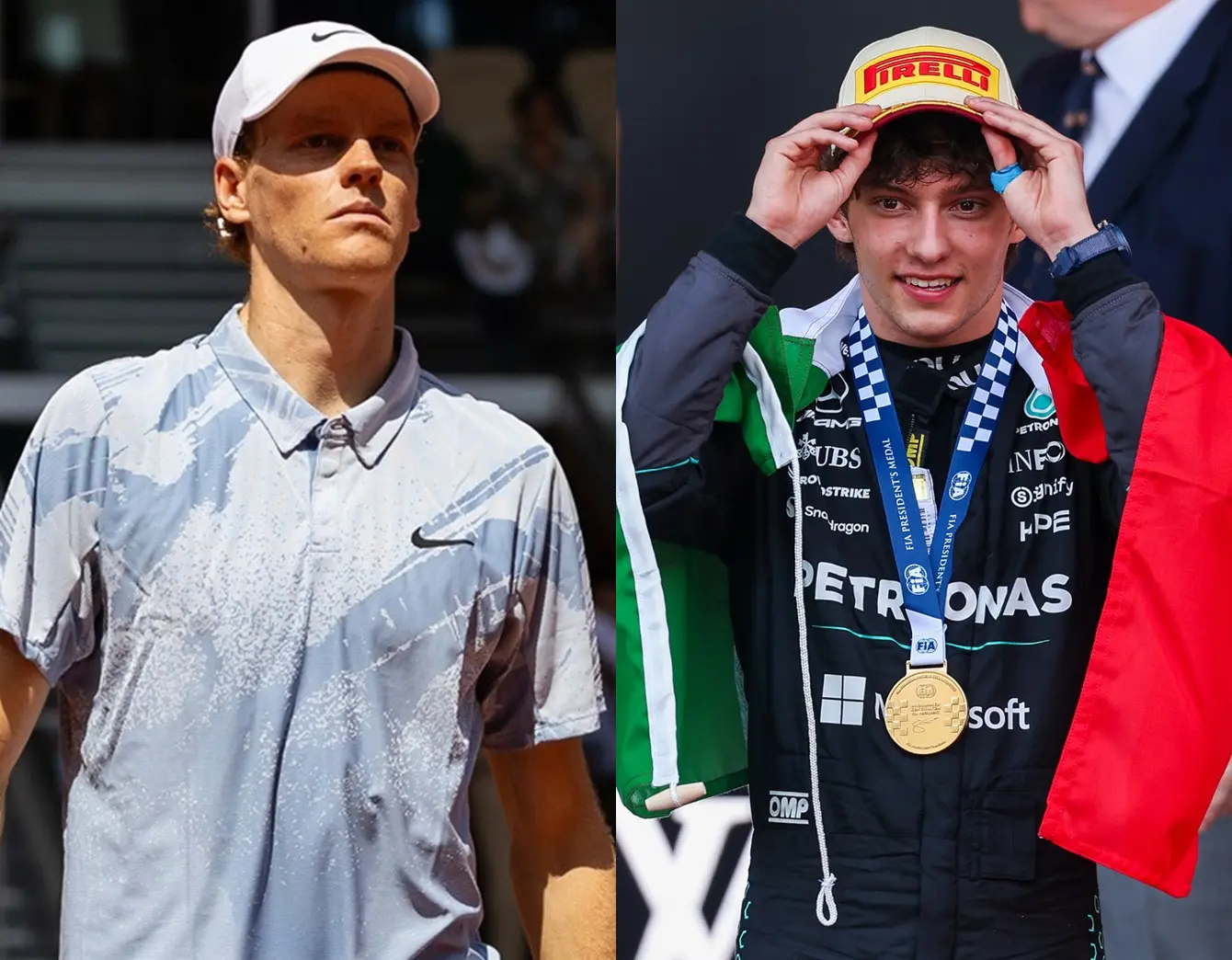 Sinner e Antonelli tra le 100 personalità dello sport più influenti del ...