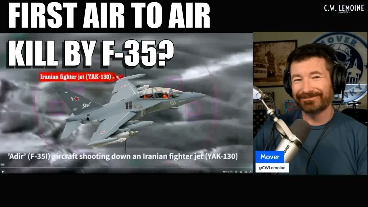 Israel's F-35 scores first air to air kill against Iran