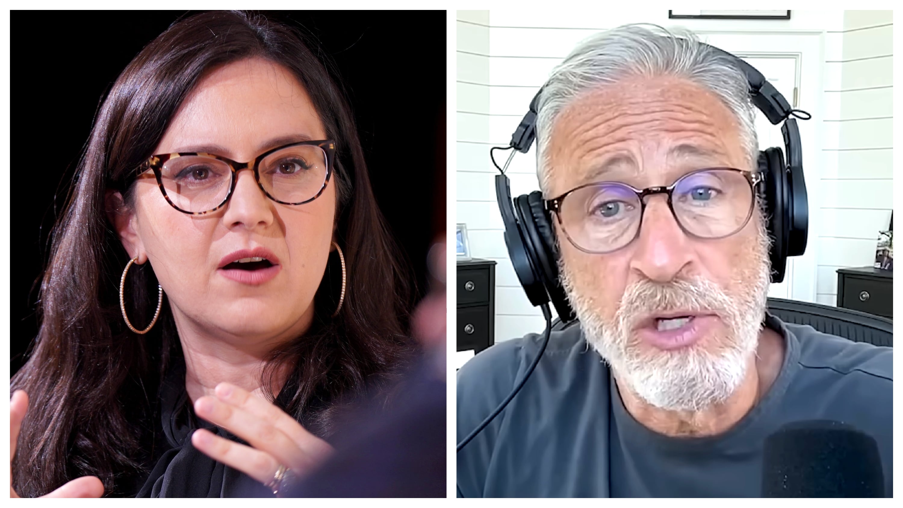 Jon Stewart jokes he could run CBS News better than Bari Weiss