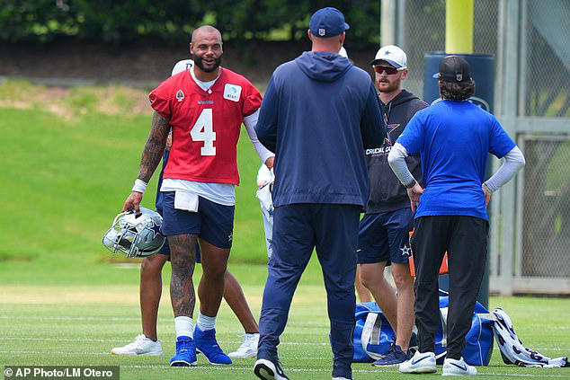 Dak Prescott hints stress of shock split from fiancee has affected his ...