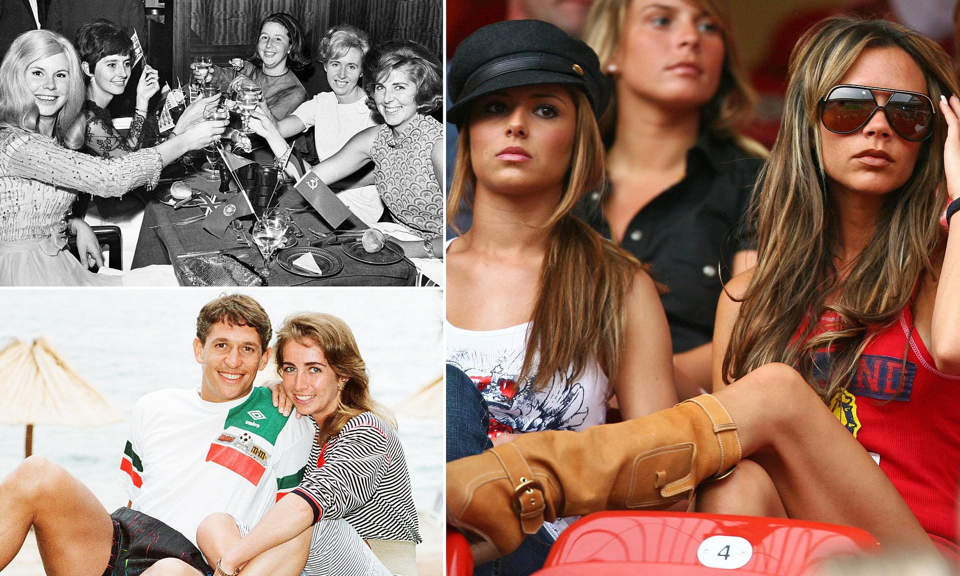 Changing face of the WAGs: From not being invited to 1966 World Cup ...