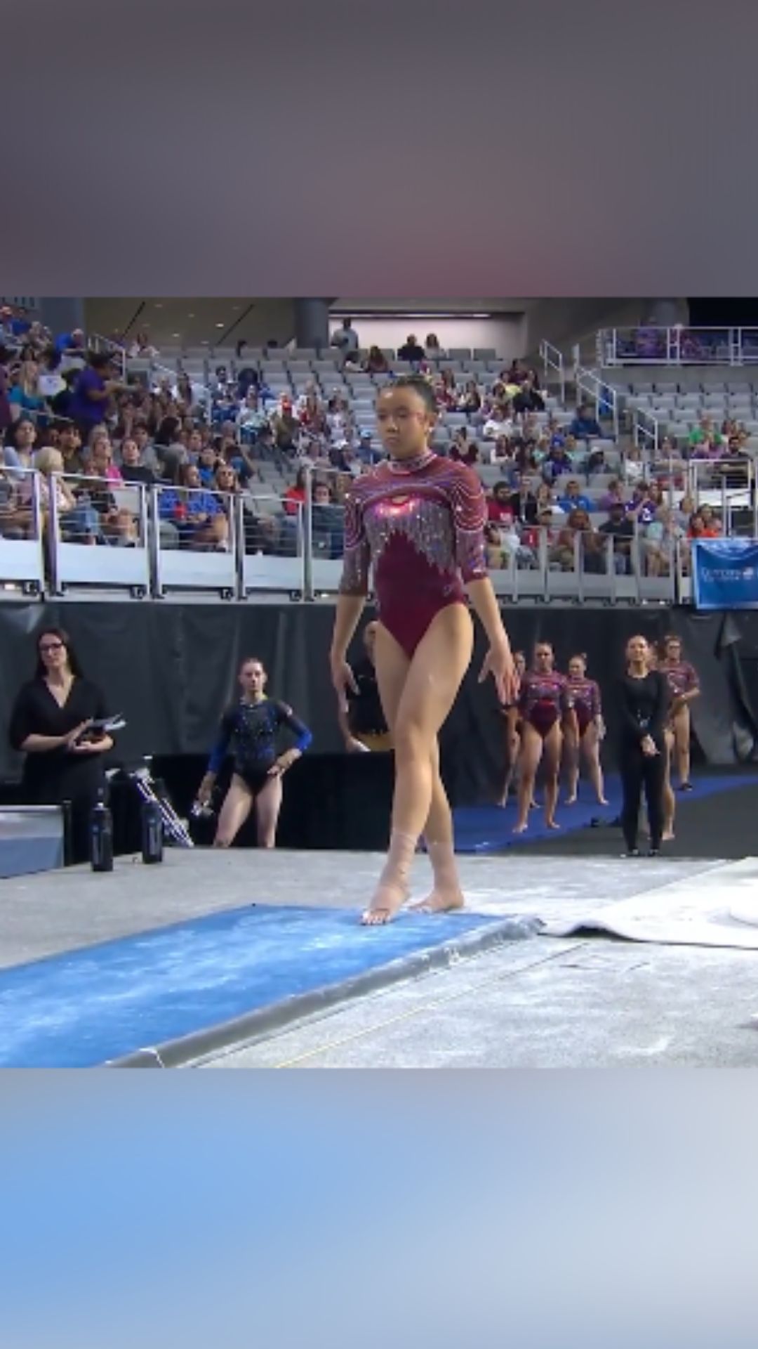 Throwback: NCAA vault champion: Keira Wells takes gold