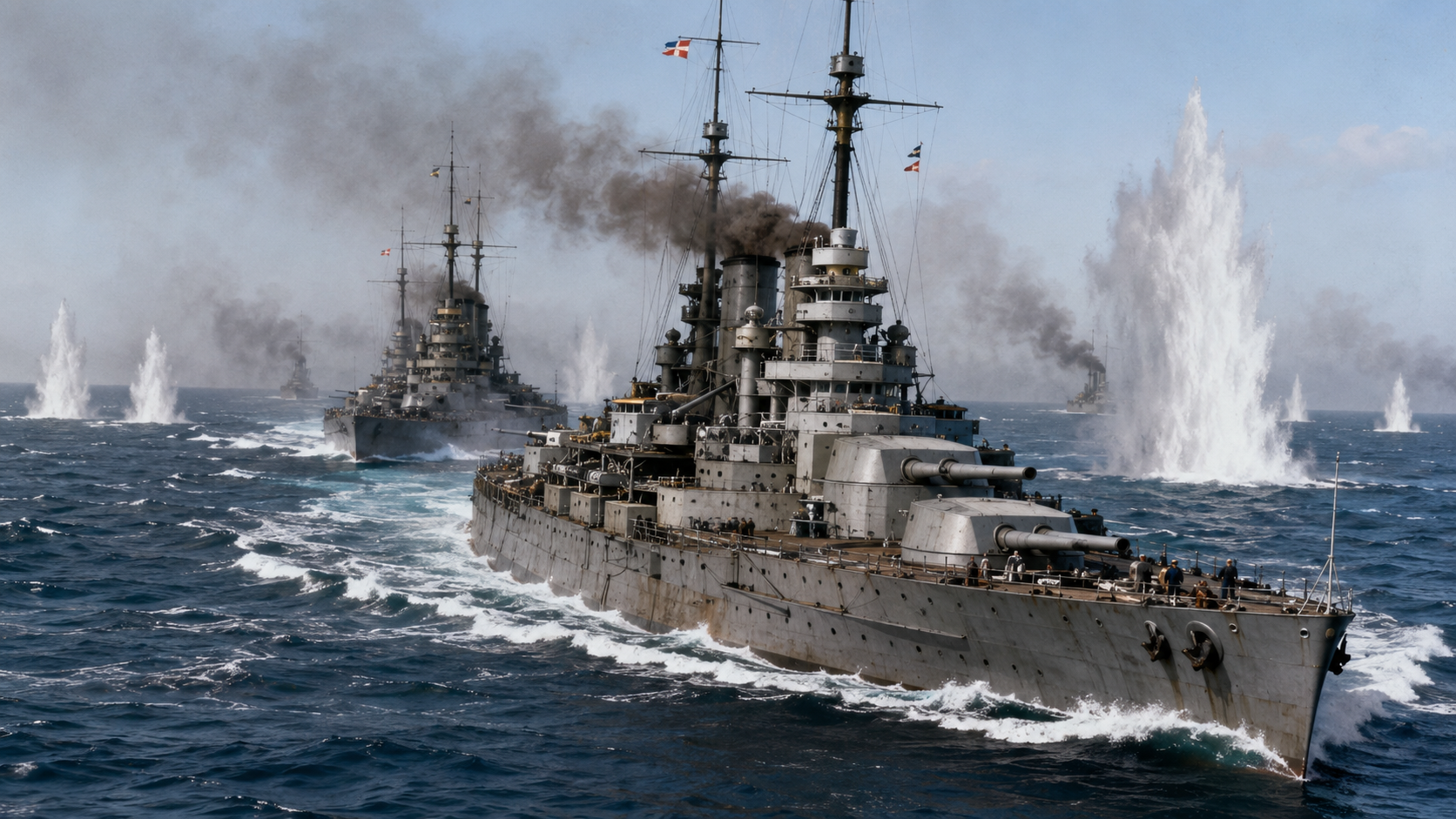 The German fleet’s fatal 180 at Jutland played straight into Britain’s trap