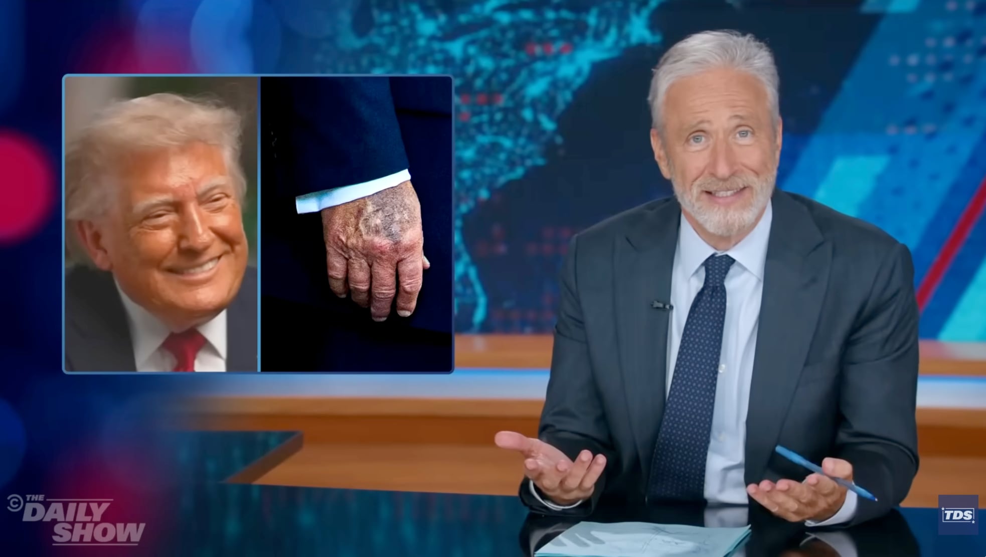 Jon Stewart jokes he could run CBS News better than Bari Weiss