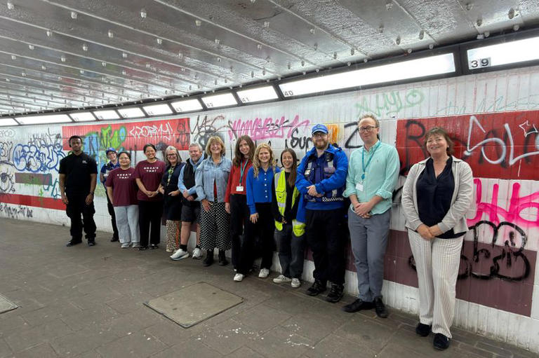 Work begins to transform iconic Guildford passage after it 'suffered ...