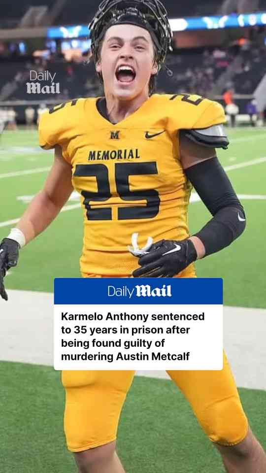Karmelo Anthony sentenced to 35 years for murder of Austin Metcalf