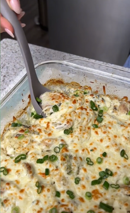 Easy chicken and rice casserole for comfort food nights