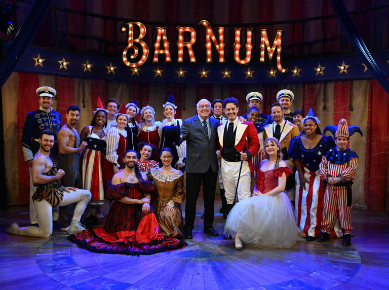 'The perfect town for this show' - Hit musical Barnum opens at ...