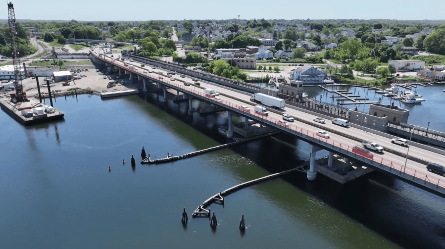 First pieces of new Washington Bridge being installed Wednesday