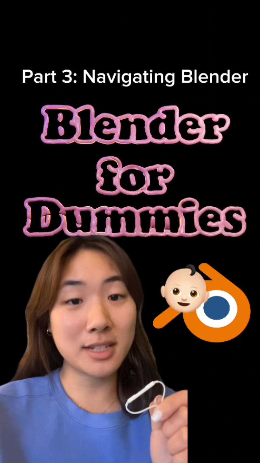Blender tutorial part 3: How to move around the interface