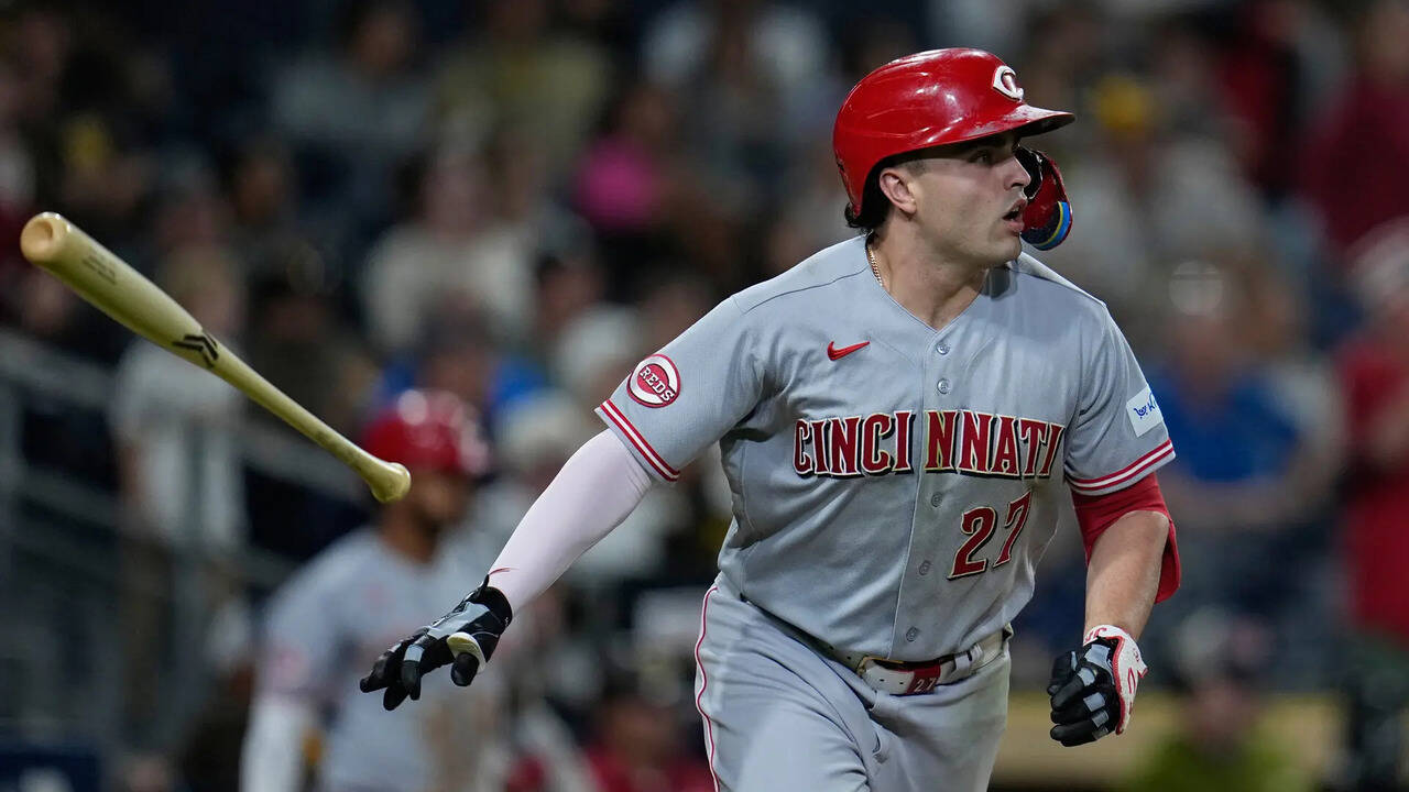 Sal Stewart's 11th-inning homer secures Reds' 5-3 victory over Padres