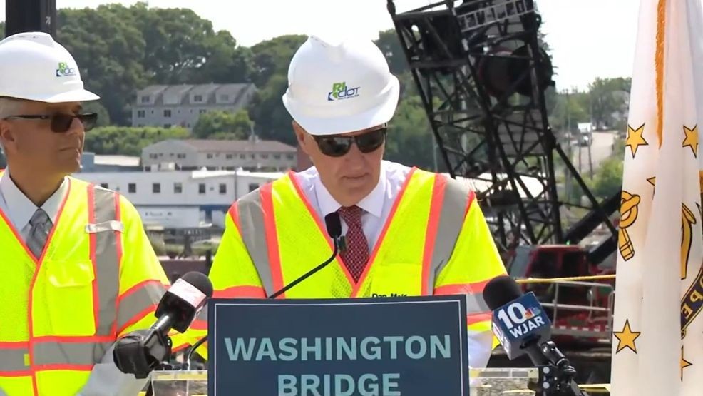 McKee says Washington Bridge construction is ahead of schedule as ...