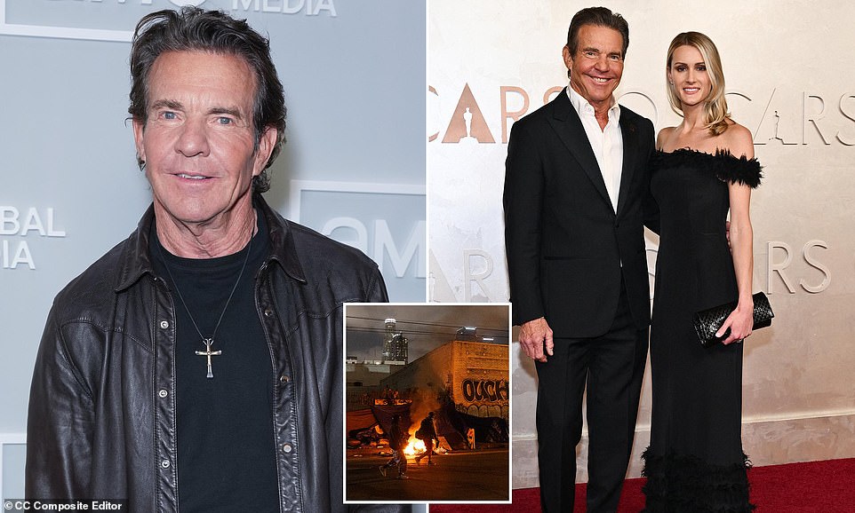 Dennis Quaid slams LA as he becomes latest celebrity to flee Hollywood