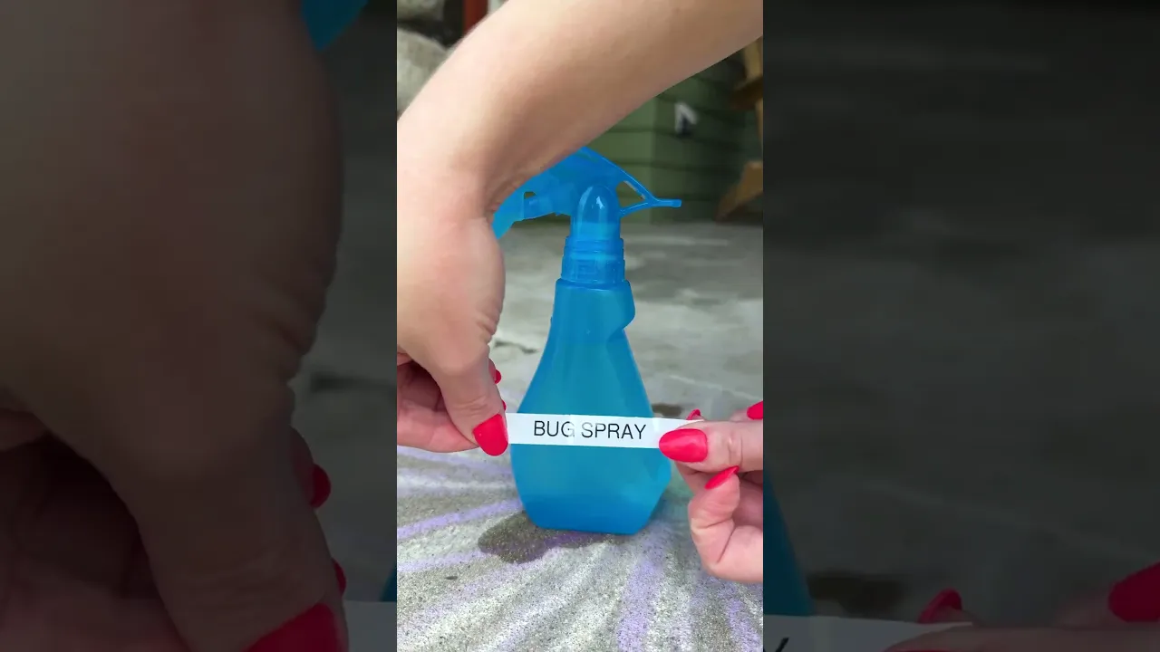 Homemade bug and mosquito spray! 🌿 #summer #bugs #mosquitos #outdoors