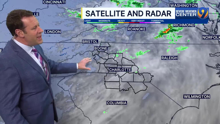Forecast: Hot and humid days ahead with chance of storms