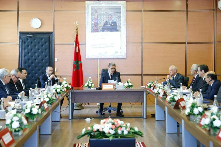Akhannouch préside le 1er conseil d’administration du GST Casablanca-Settat