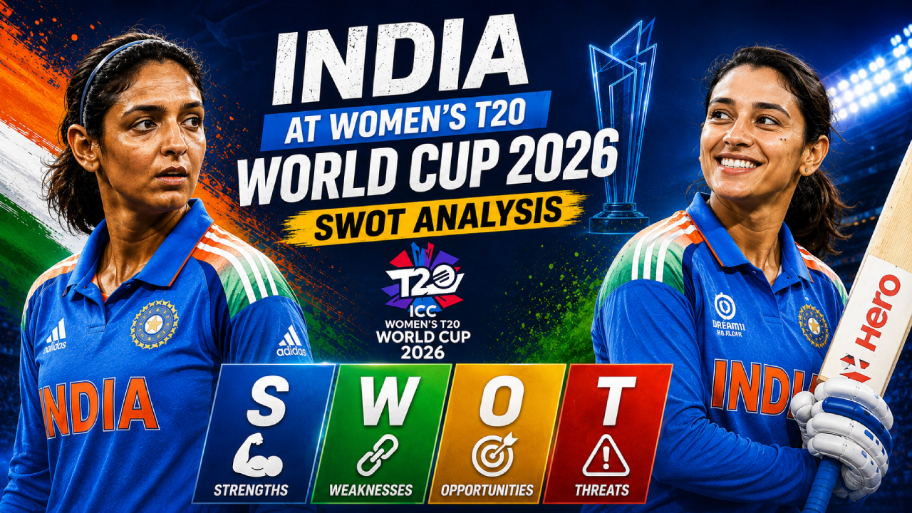 India at Women's T20 World Cup 2026 SWOT analysis: Harmanpreet's girls ...