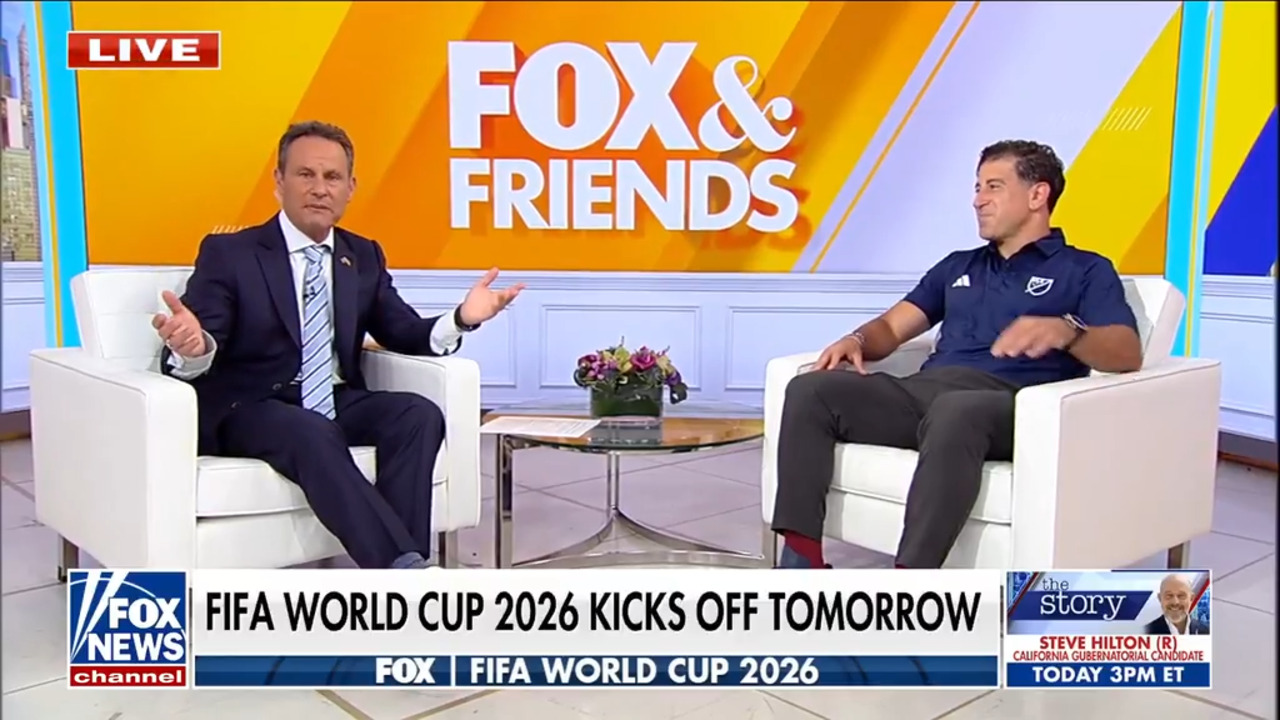 Brian Kilmeade speaks with former USMNT player Alecko Eskandarian on ...